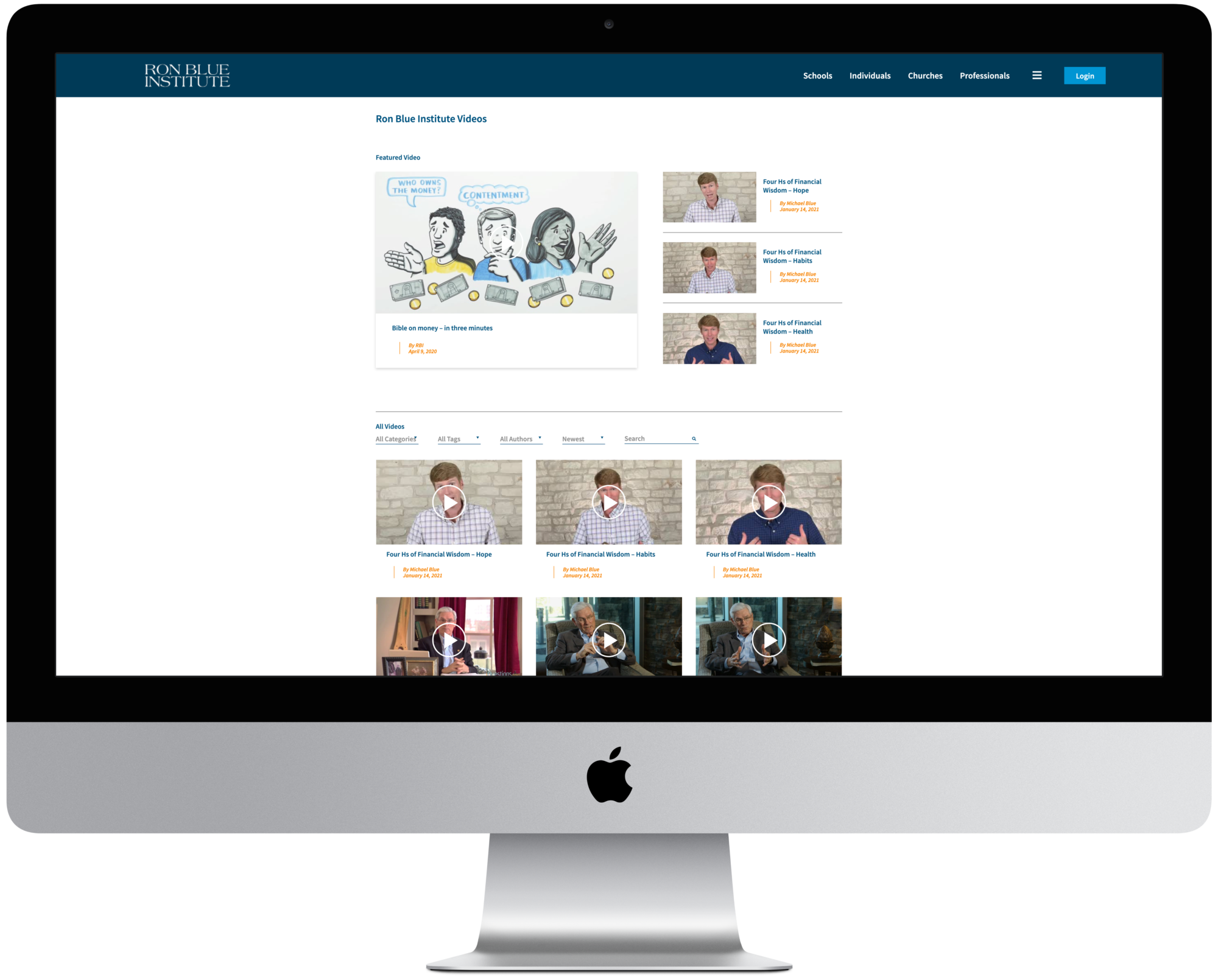 Ron Blue Institute - Interactive Supply Company